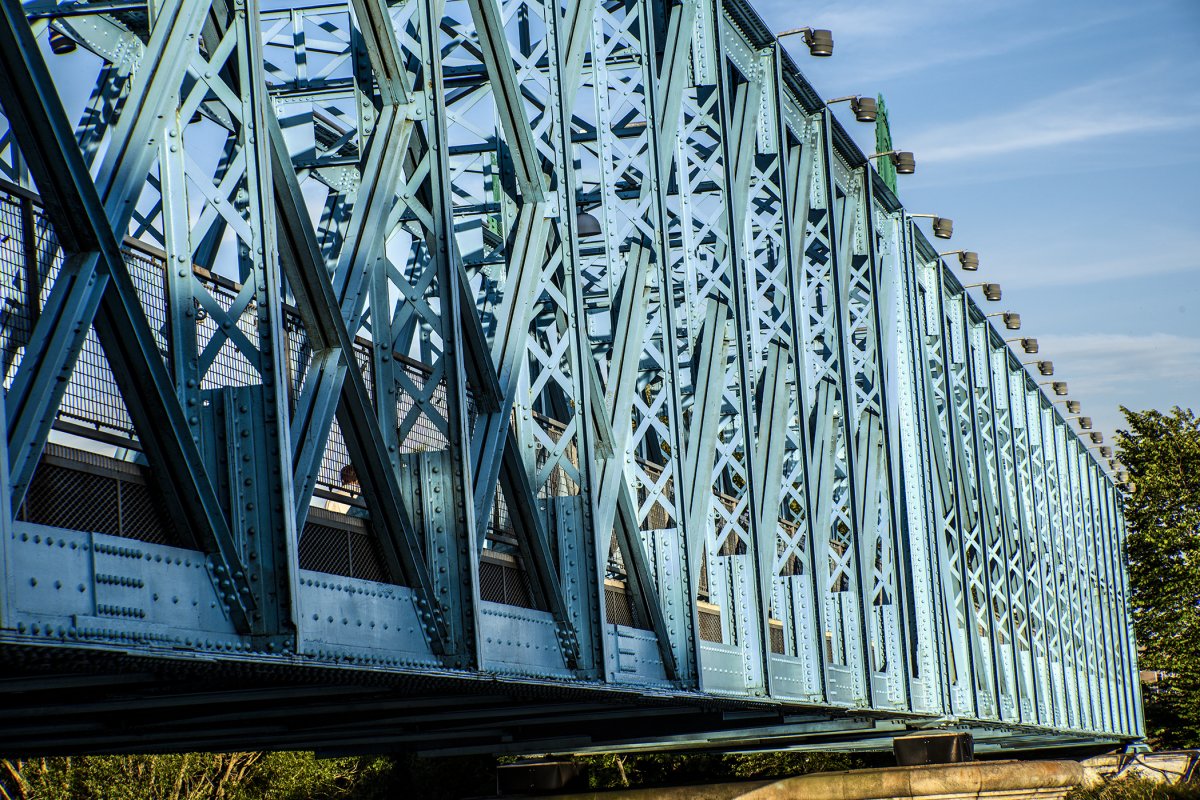 Den Blå Bro over Gudenåen i Randers - Randers Kommune - Ole Jakobsen